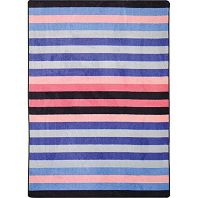 Joy Carpet Summer Solstice Purple Lei Area Rug, 5'4" X 7'8 ...