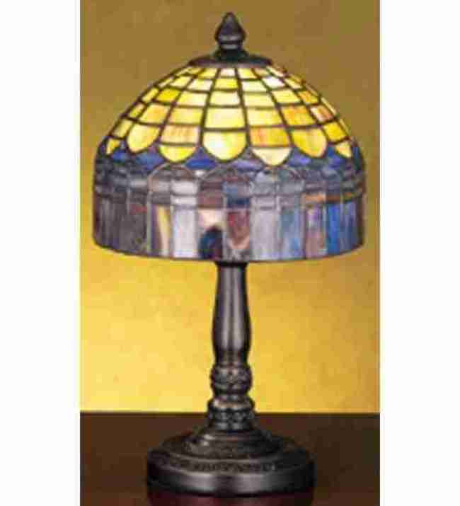 Meyda Tiffany 29485 Vintage Stained Glass / Tiffany Accent Table ...