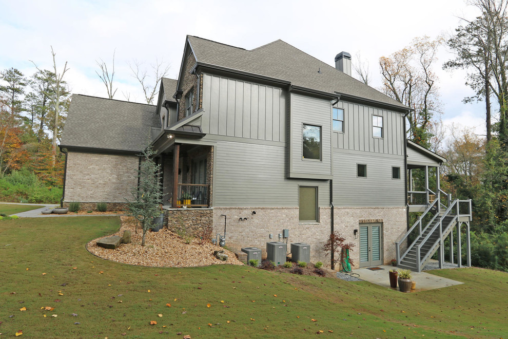 Custom Home: East Cobb - Contemporary - Exterior - Atlanta - by Georgia ...