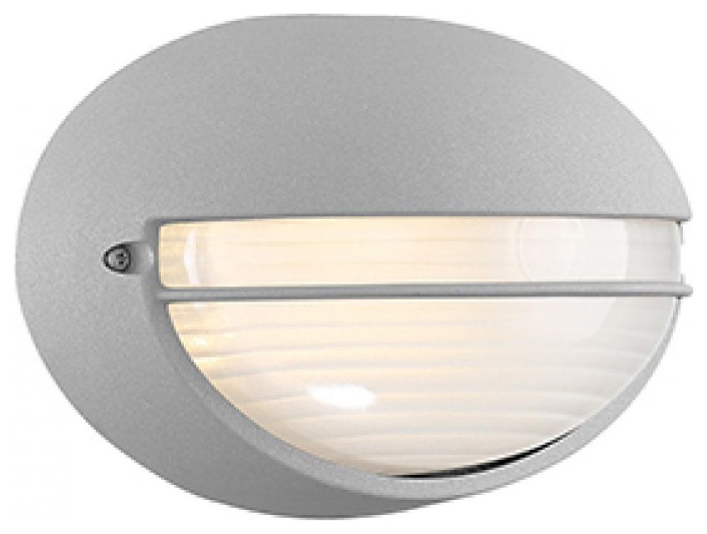Access Lighting Clifton Outdoor LED Bulkhead 20270LEDDMG-SAT/OPL, Satin ...