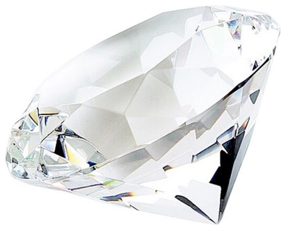 Jiallo Diamond Shape Paperweight - Contemporary - Desk Accessories - by ...
