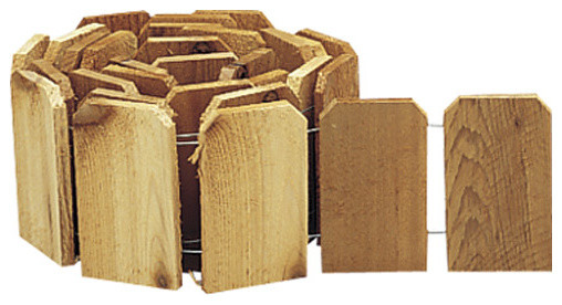 Greenes Fence Cedar Lawn Edging, 6"x10' - Transitional - Gardening ...