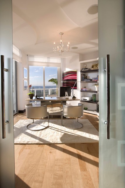 Modern Home Office - Contemporary - Home Office - Miami