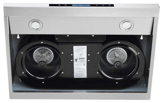 Cavaliere 30" Under Cabinet Range Hood - Contemporary - Range Hoods And ...