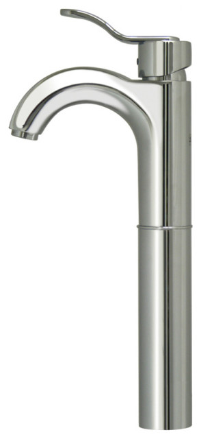 Single Hole/Single Lever Elevated Lavatory Faucet - Transitional ...