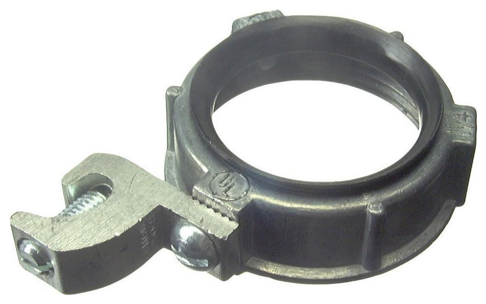 Halex® 99526 Insulated Metallic Grounding Bushing with Lug, 2", 2 ...