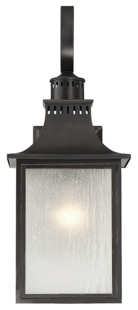 3 Light Outdoor Wall Lantern-Modern Farmhouse Style Rustic and ...