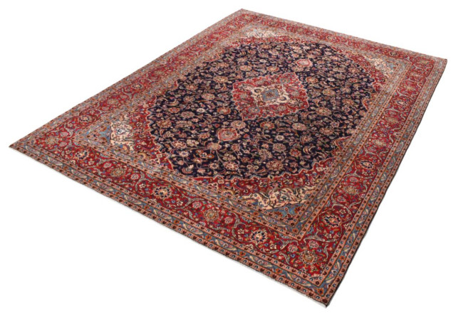 Persian Rug Keshan 12'11"x9'10" Hand Knotted, 12'11"x9'10 ...