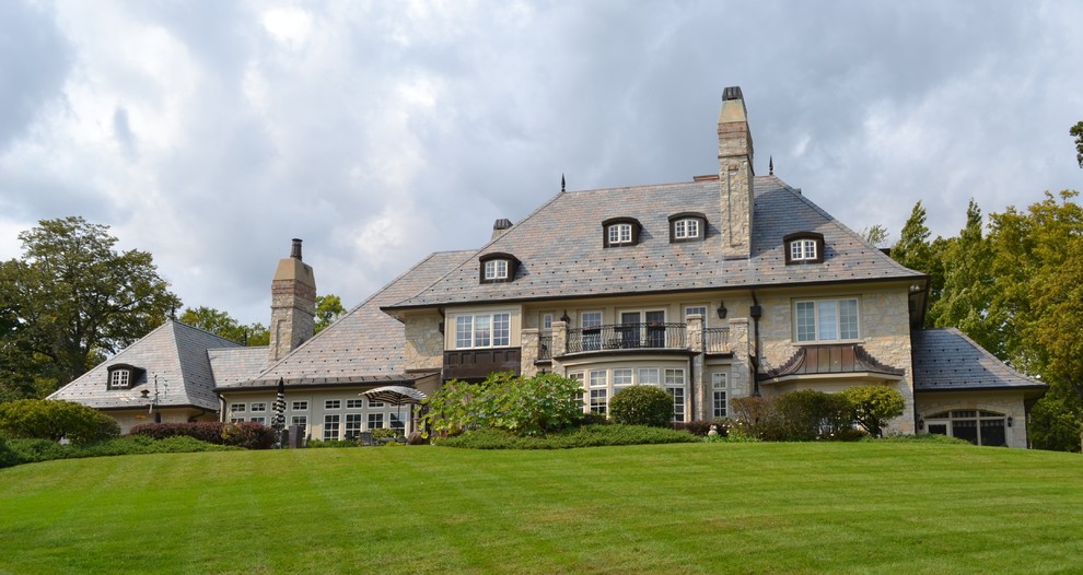 Stone Manor House - Traditional - Exterior - Milwaukee - by McCormack ...
