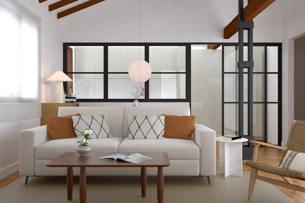 Cocina Integrada al Salón con Cristalera - Living Room - Seville - by User | Houzz UK