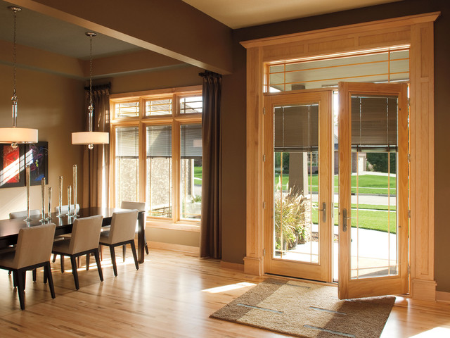 Pella® Designer Series Windows and Patio Doors - Traditional - Entry ...