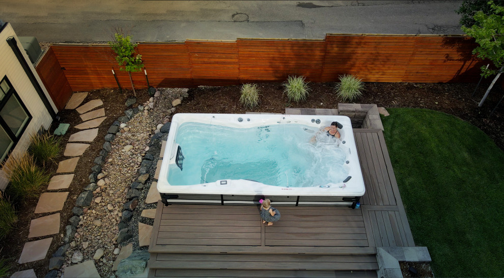 Master Spas: H2X Challenger 15D Swim Spa - Modern - Landscape - Other ...