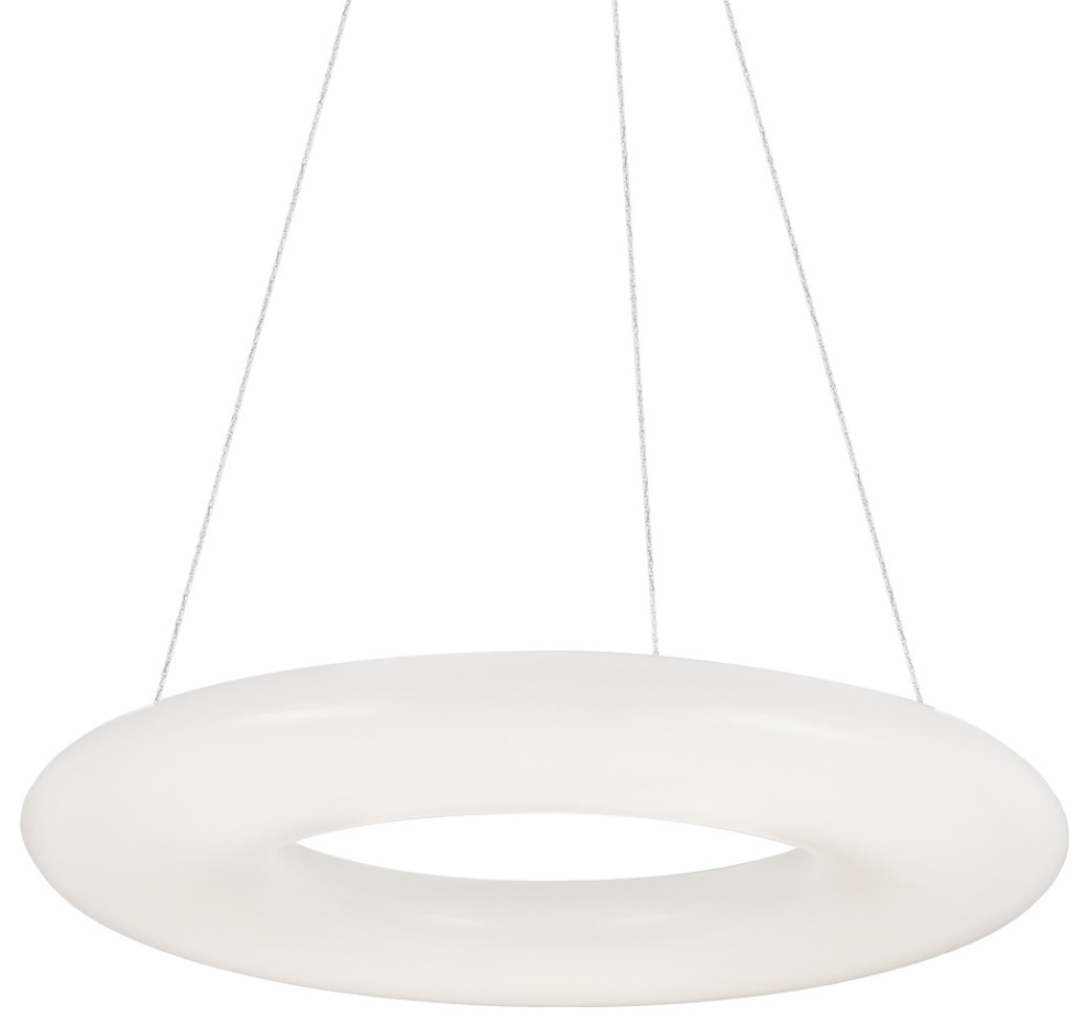 Cumulus PD80730 Extruded Aluminum Fixture, White - Modern - Pendant ...