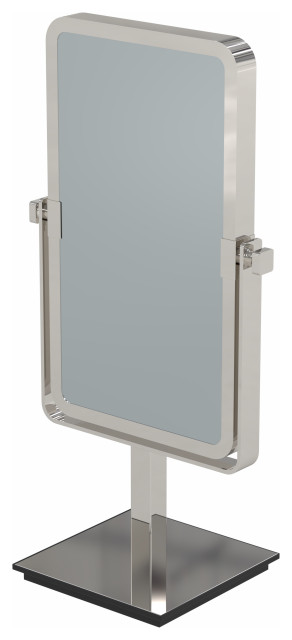 Rectangular Free Standing Mirror With 3X and 1X Magnification ...