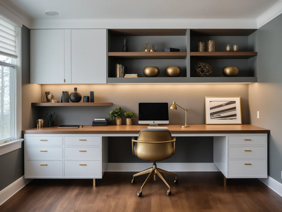 Home Office Custom - Home Office - New York - by Trim Team NJ | Houzz