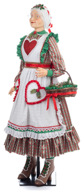 Katherine's Collection Mama Maple Nutmeg Doll Life Size, 63", Green ...