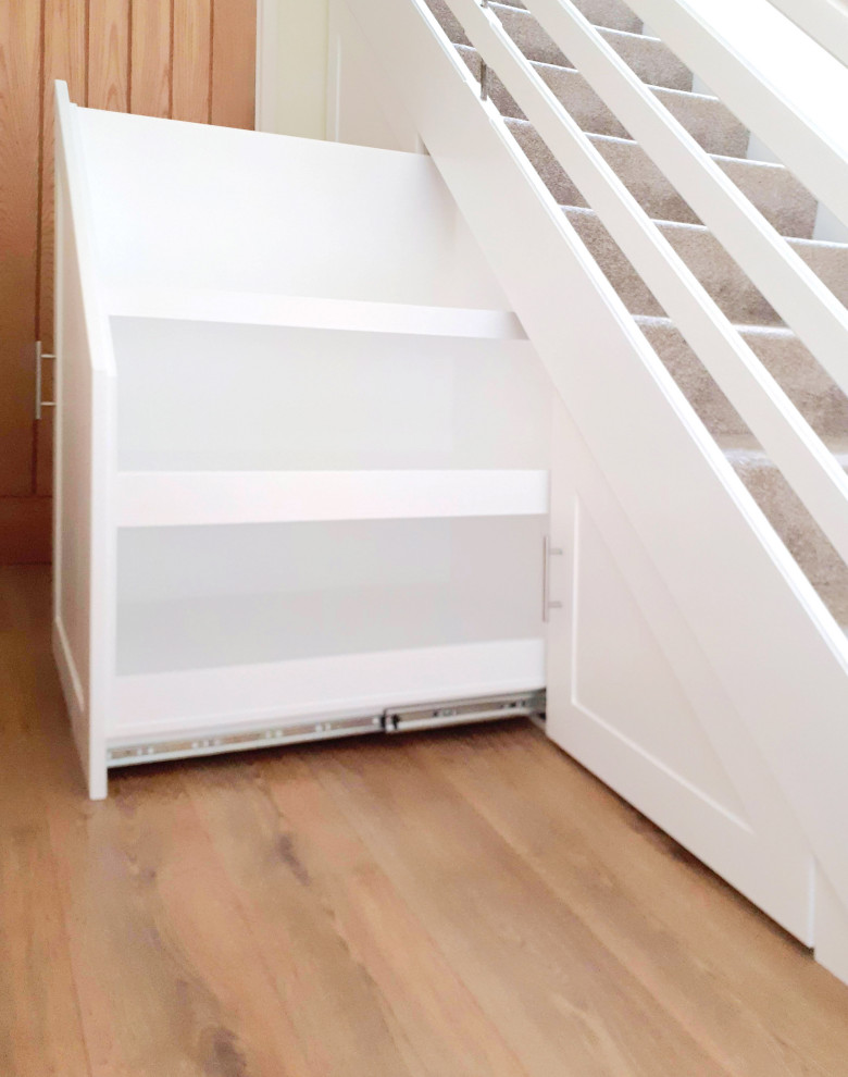 Understairs pull out storage and replacement door. - Contemporary ...