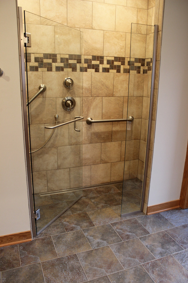Barrier Free Walk-in Shower with Free Standing Tub ~ Medina, OH ...