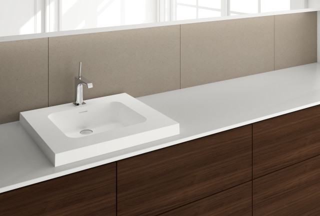 Deco Collection Lav Sink 24" With WETMAR BIO - Contemporary - Bathroom ...