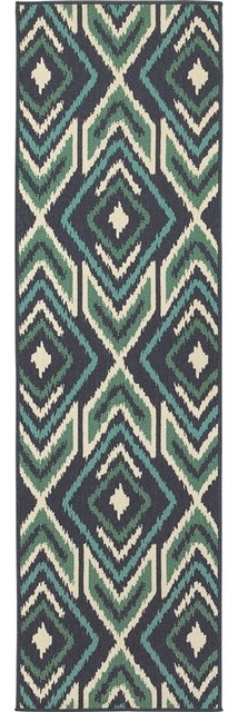 Oriental Weavers Meridian Outdoor Rugs 1'10"x2'10", 2'3"X7'6 ...