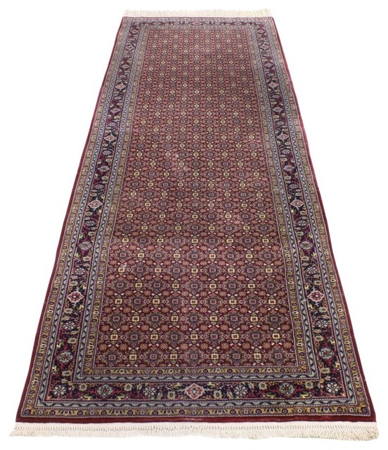 Vintage Chinese Tabriz Runner, 02'07 x 08'00 - Traditional - Hall And ...