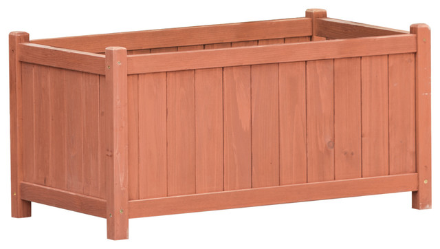 Rectangular Planter Box - Transitional - Outdoor Pots And Planters - by ...
