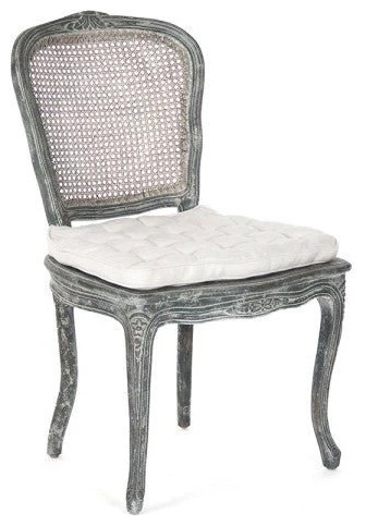 Diva Side Chair Distressed Blue - French Country - Dining Chairs - by ...