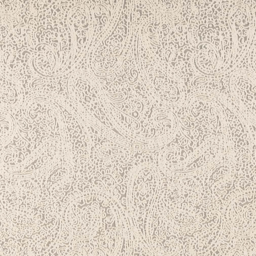 Grey Paisley woven Upholstery Fabric by the Yard, By The Yard 54" Wide ...
