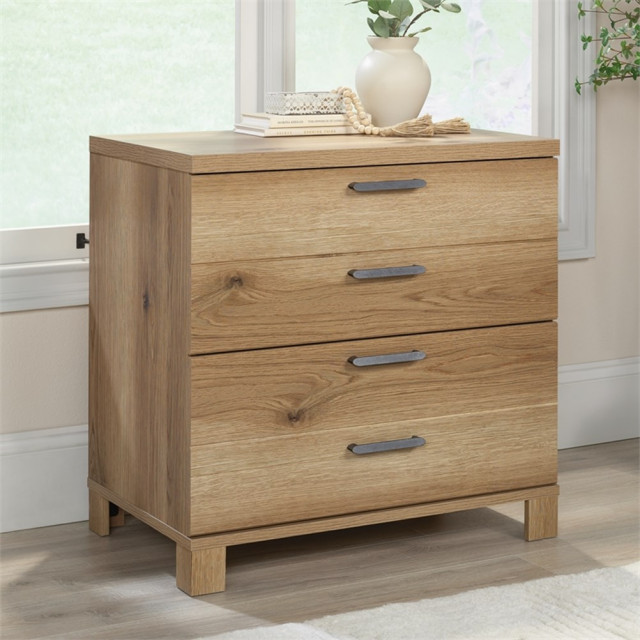 Sauder Rosedale Ranch Engineered Wood Lateral File Cabinet in Timber ...