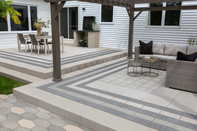 Hexa slabs in Montreal - Contemporary - Patio - Montreal - by Techo ...