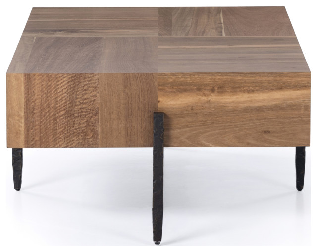 Indra Coffee Table, Natural Yukas - Transitional - Coffee Tables - by ...