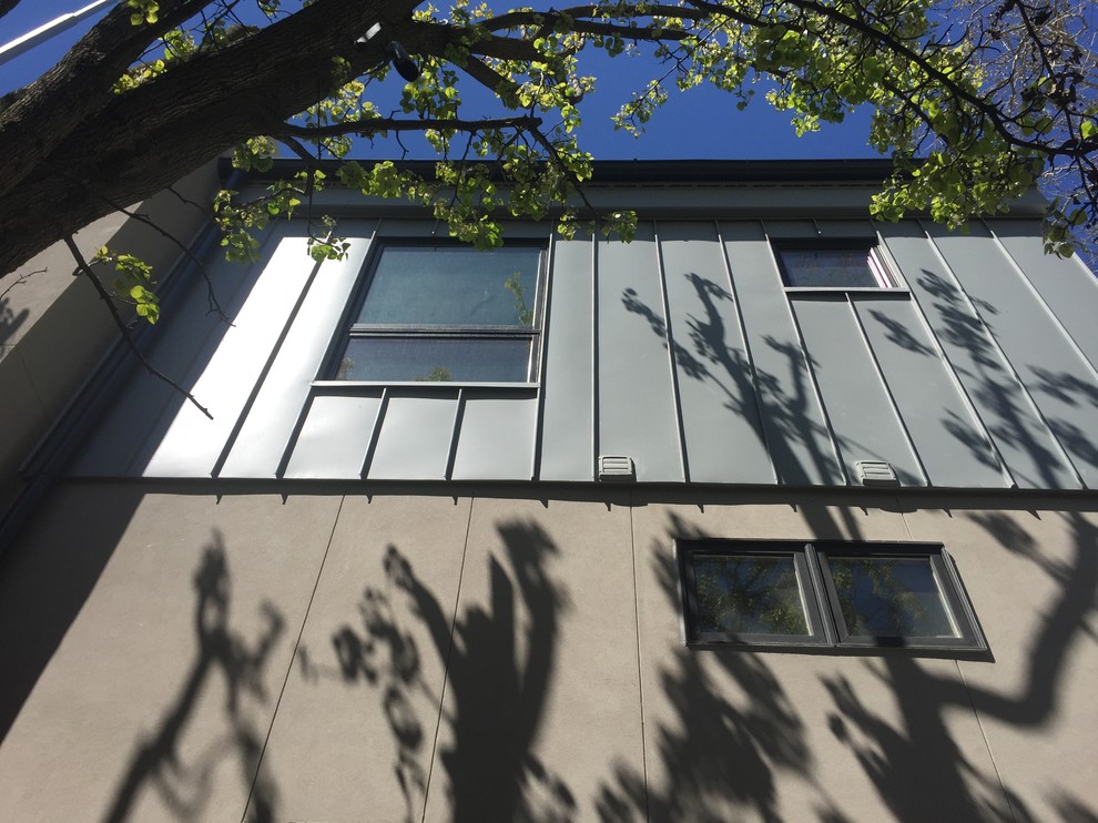 Rheinzink DC Wall Cladding, Roof with Solar skylights - Moderno ...