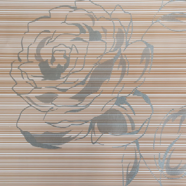 Elegant Roses-2 - Vinyl Self-Adhesive Wallpaper Prepasted Wall Decor ...