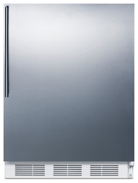 Summit CT661WBIHVADA 24"W 5.1 Cu. Ft. Compact Refrigerator - Modern ...