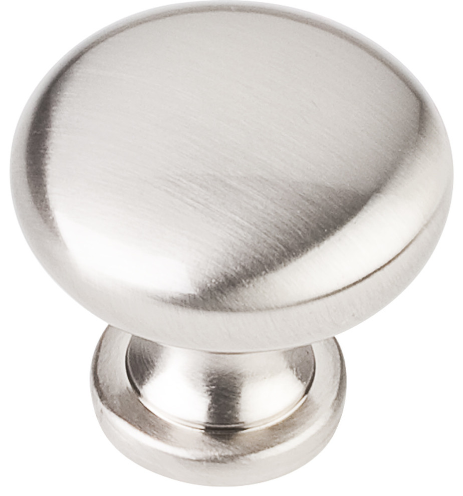 Elements 3910-SN-B Madison Cabinet Knob, Satin Nickel - Transitional - Cabinet And Drawer Knobs ...
