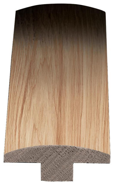 Hickory T-Molding, 1/2"x2"x78", Wood Molding-Symmetry - Contemporary ...