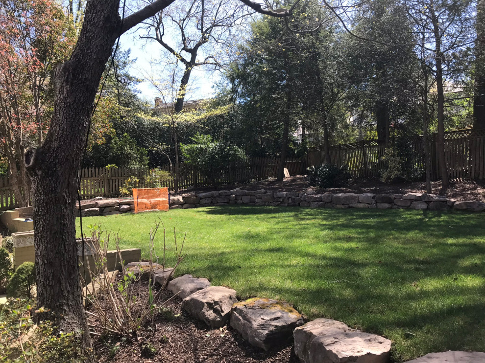 Provence Style Backyard in Bethesda, Maryland - French Country ...