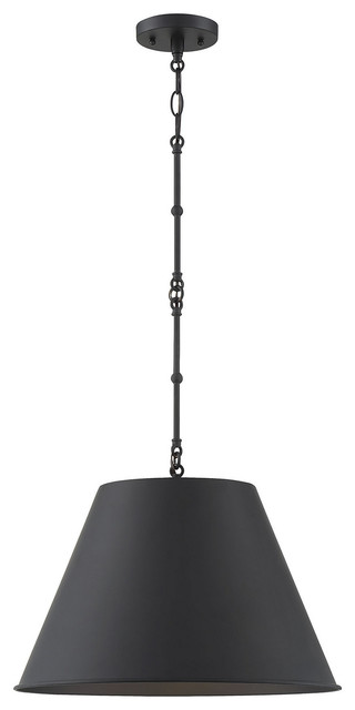 Savoy 7-132-1-89, Alden 1 Light Black Pendant - Transitional - Pendant ... Savoy 7-132-1-89, Alden 1 Light Black Pendant - Transitional - Pendant ...