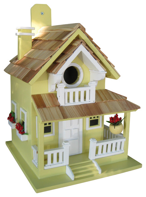 Backyard Bird Cottage - Midcentury - Birdhouses - by Virventures | Houzz