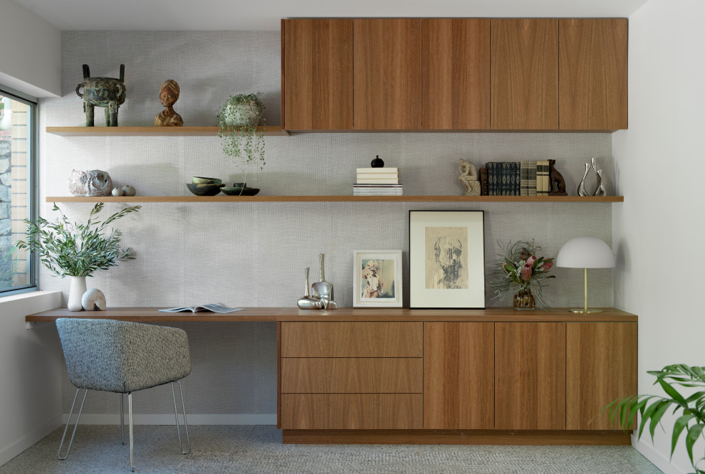 Ren Studio | Dreamy Home Office Nook - Contemporary - Home Office - Brisbane - by Ren Studio ...