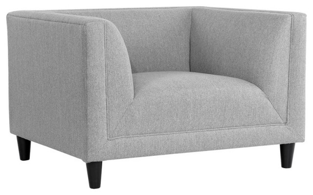 Kavi Armchair, Liv Dove - Transitional - Armchairs And Accent Chairs ...