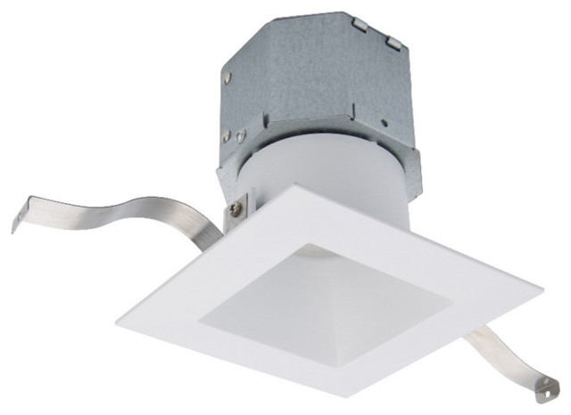 WAC Lighting Pop-in 4" Square LED 5-CCT Recessed Kit in White ...