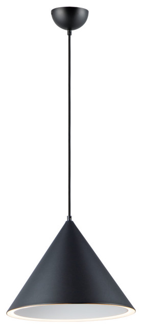 Abyss 1-Light Black LED Pendant - Modern - Pendant Lighting - by The ...