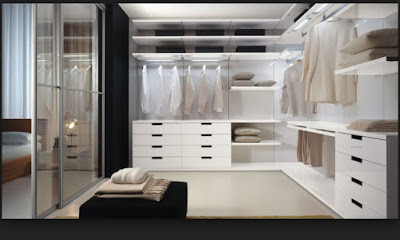 Modern dressing room: How to design and Organize? - Wardrobe | Houzz AU