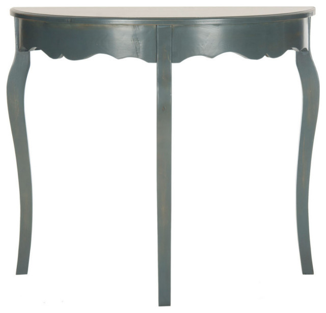 Reggis Console, Dark Teal - Transitional - Console Tables - by Rustic ...