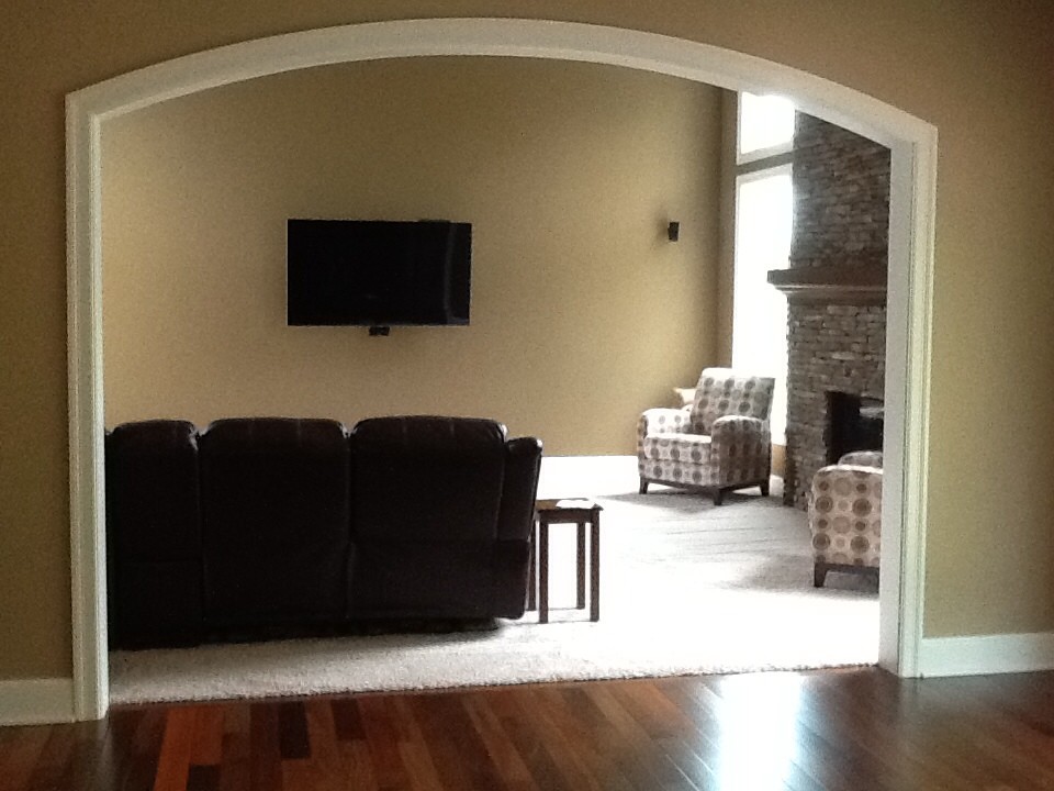 Behind the couch ideas