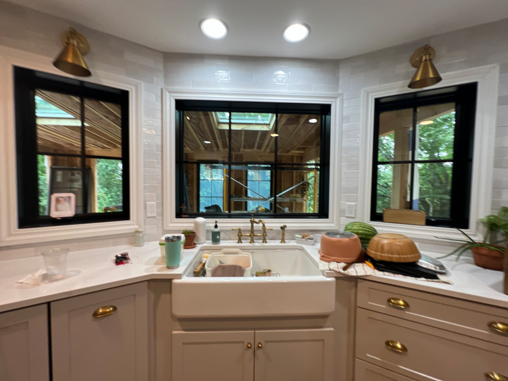 Sunroom addition beside kitchen w/windows | Houzz Forum
