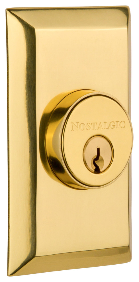 Nostalgic Warehouse STUSTU_2CYL_234_NA Studio Solid Brass Double ...