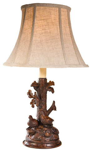 2 Quail Lamp - Traditional - Table Lamps - by Lodgeandcabins | Houzz