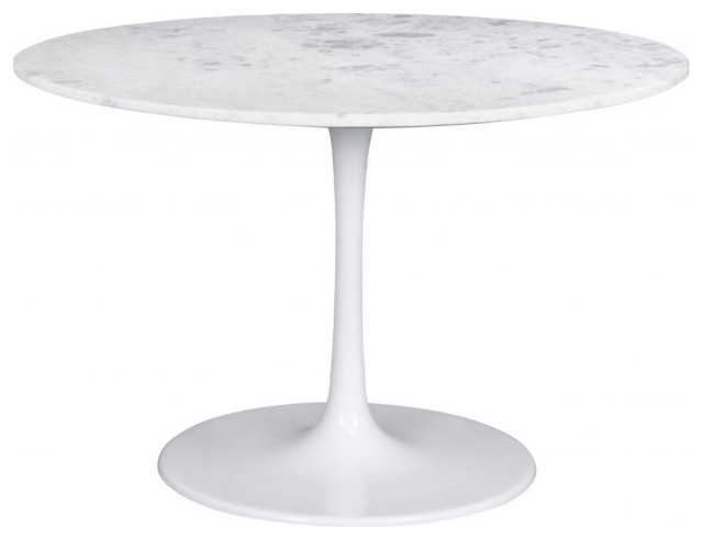 Phoenix Dining Table White - Midcentury - Dining Tables - by First of a Kind USA Inc | Houzz
